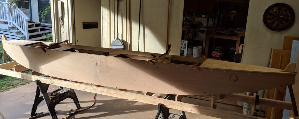 Hawaiian Style Three Plank Canoe - Kulea Canoes