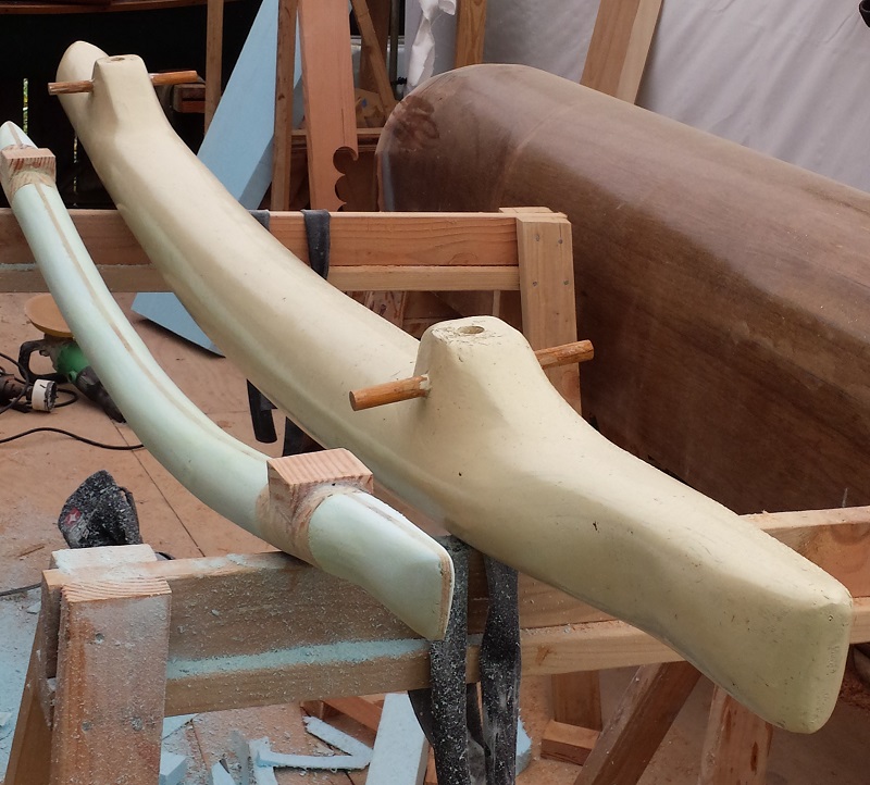 Origami Canoe - Cutting And Bending The Outrigger Canoe Into Shape ...